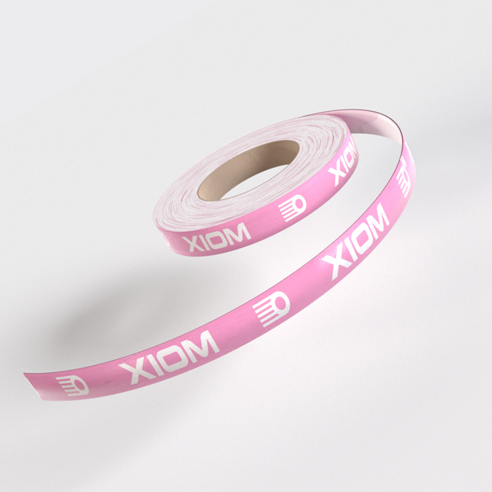 Xiom Edge Tape Logo, 12mm x 5 metre roll